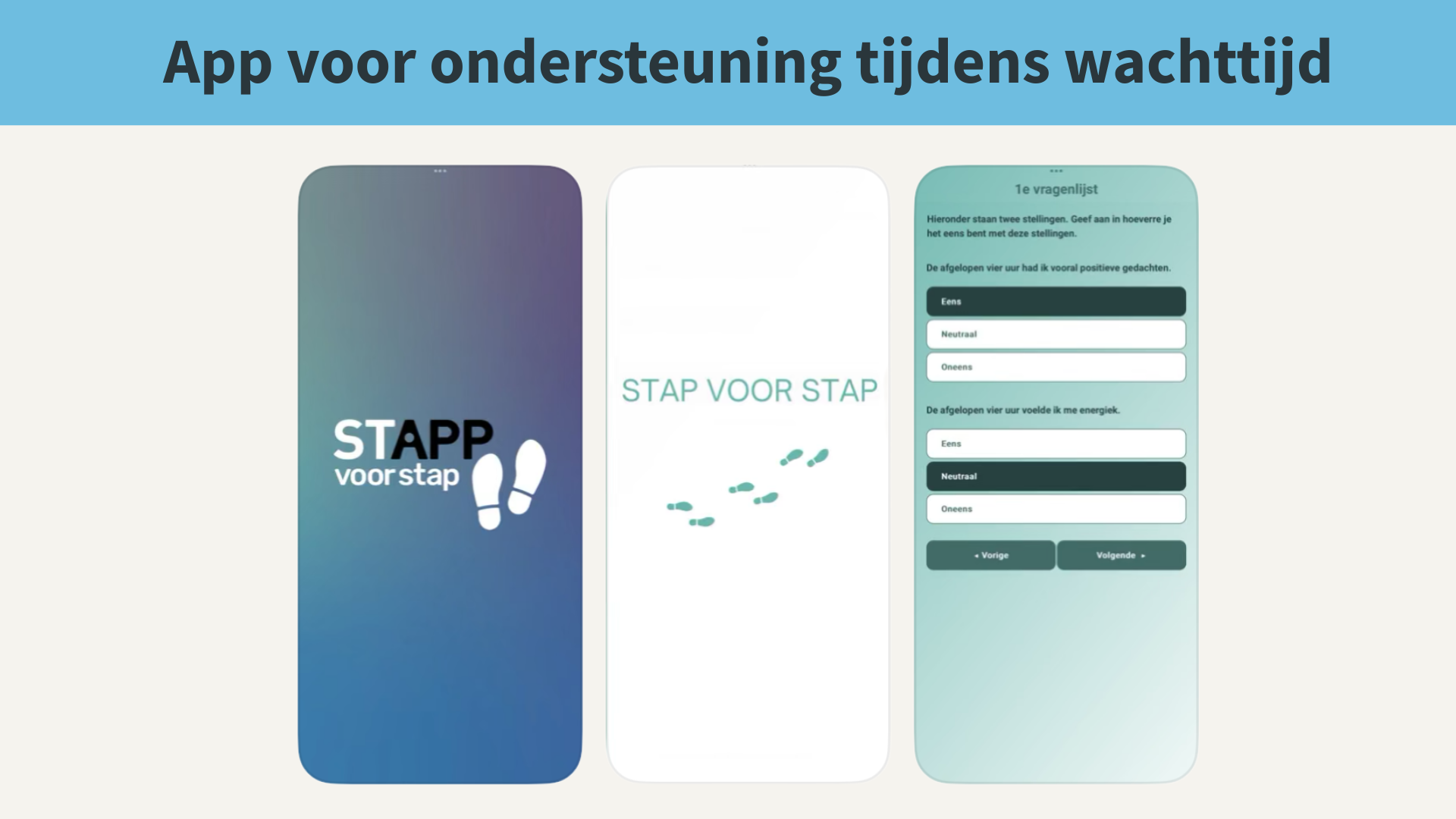 Stapp voor stap door de wachttijd met digitale zorg - Akwa GGZ